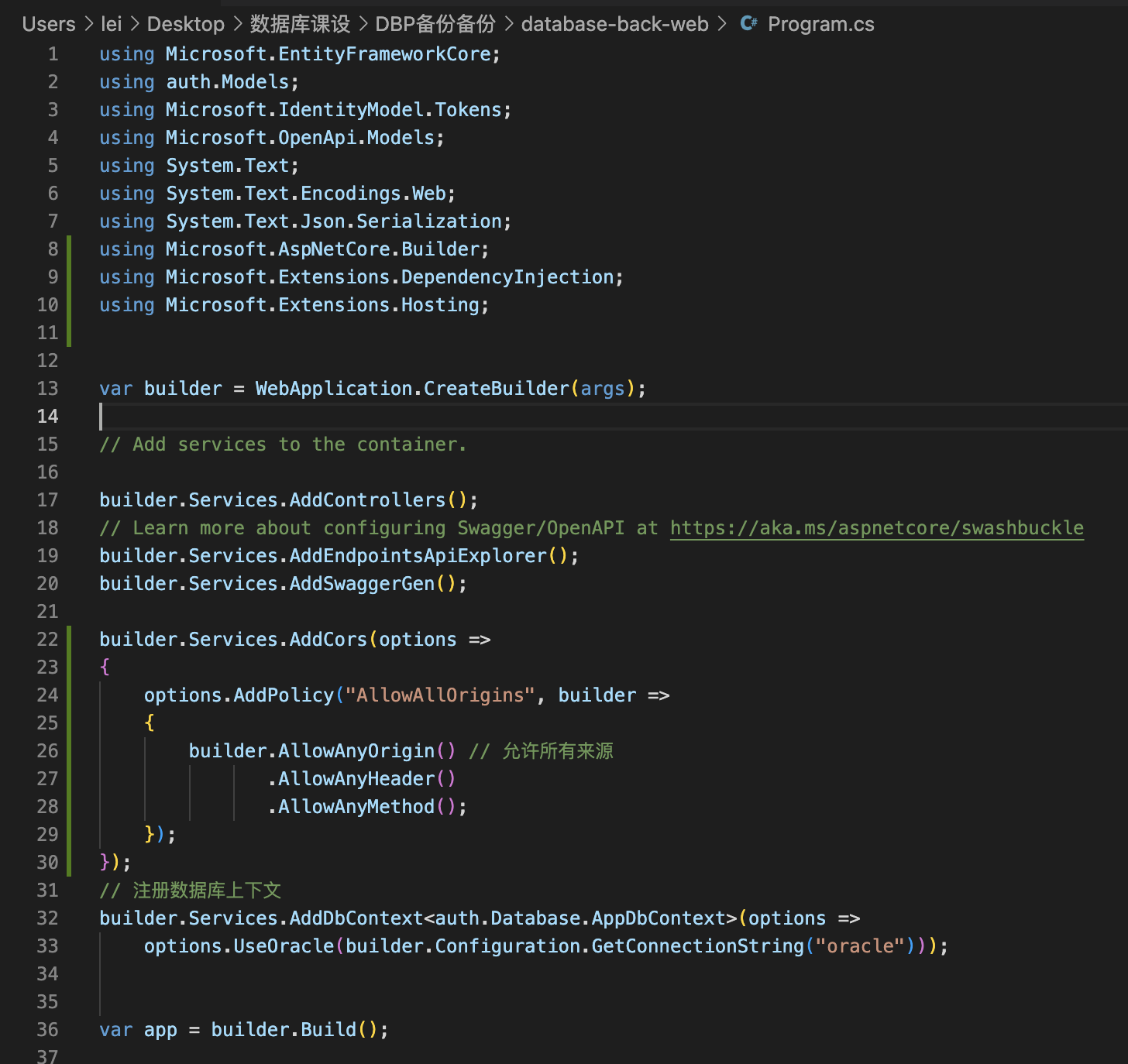 Vue3 + ASP.NET Web API 前后端部署 - 雷翔的个人网站